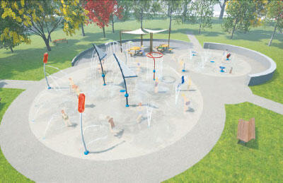 Spencer Splash Pad - Every Drop Counts!