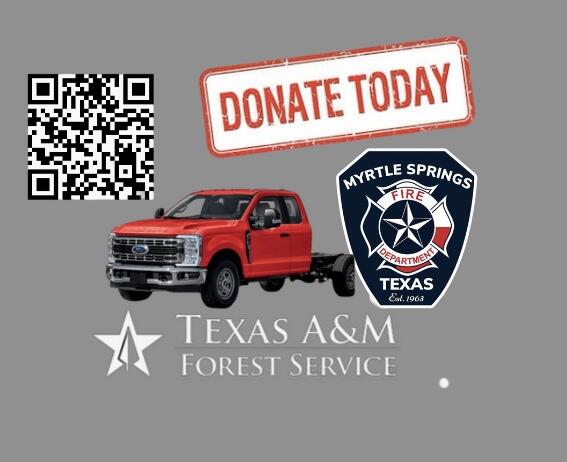 New Truck Donation Page | Myrtle Springs Volunteer Fire Department