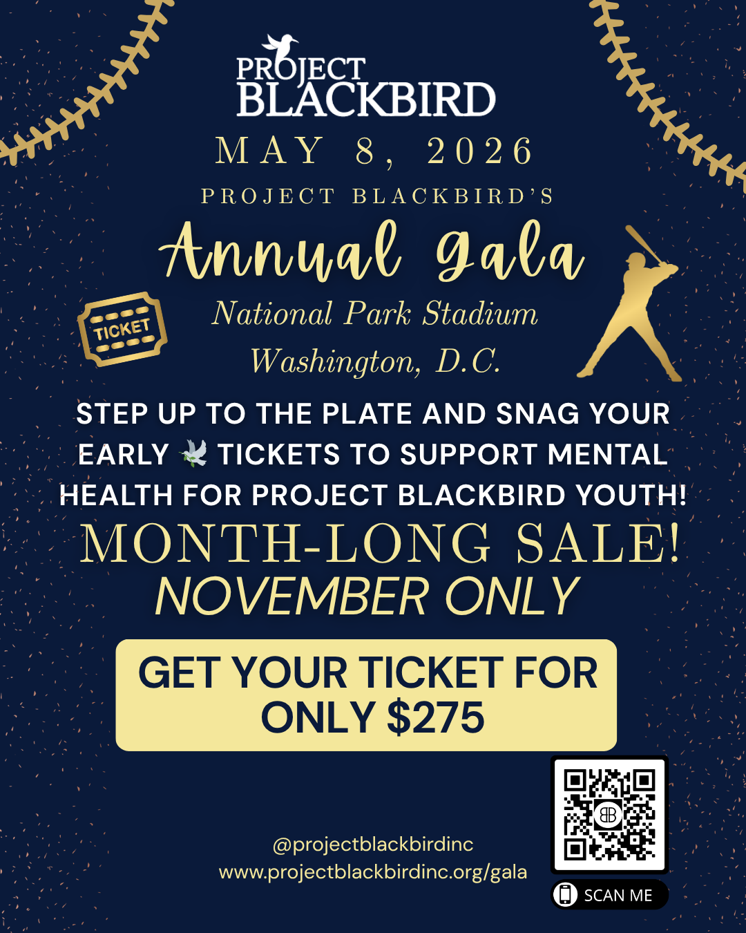 2026 Project Blackbird Gala | Project Blackbird Inc