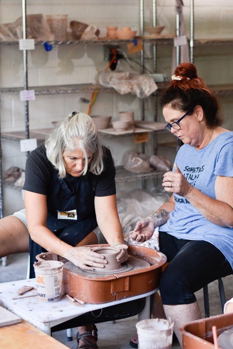 Pottery Class at Safehaven with Scenic City Clay Arts | August 21, 2025 ...