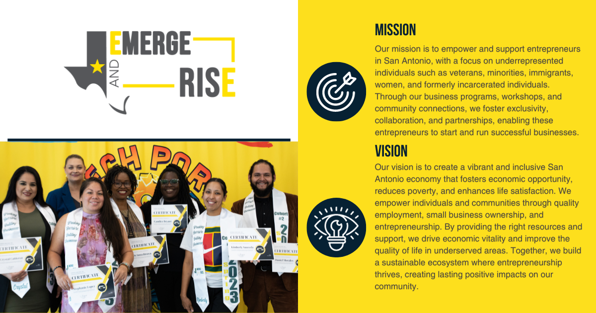 Emerge and Rise Corporate Support