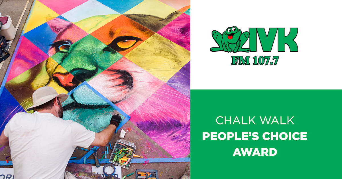 Chalk Walk: WIVK People's Choice Award