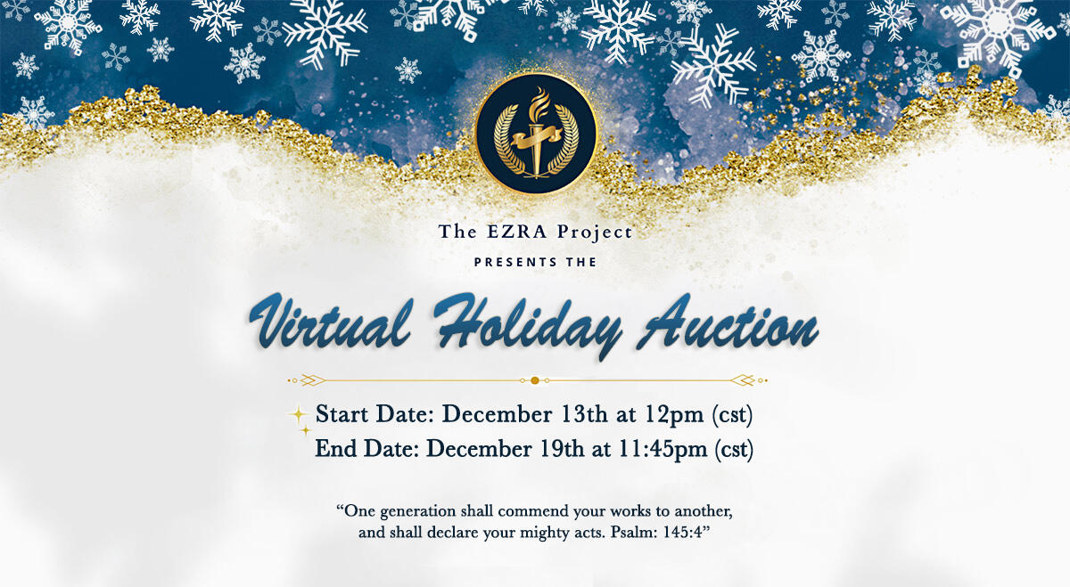Holiday Auction 2025 | Ezra Project