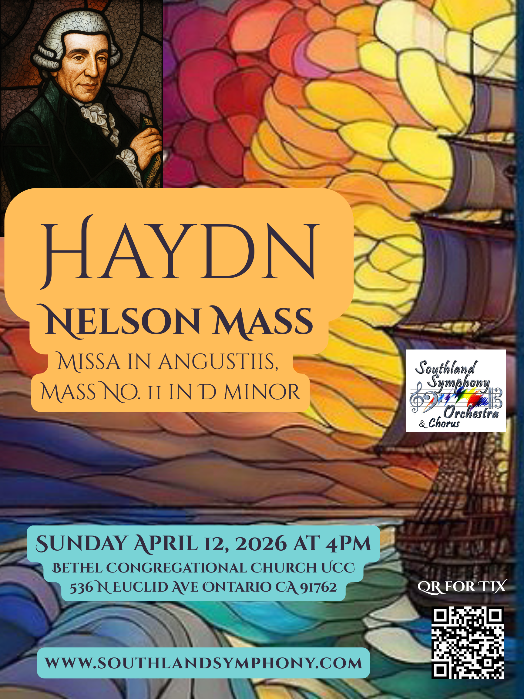 Haydn - Nelson Mass | SOUTHLAND SYMPHONY ORCHESTRA INC