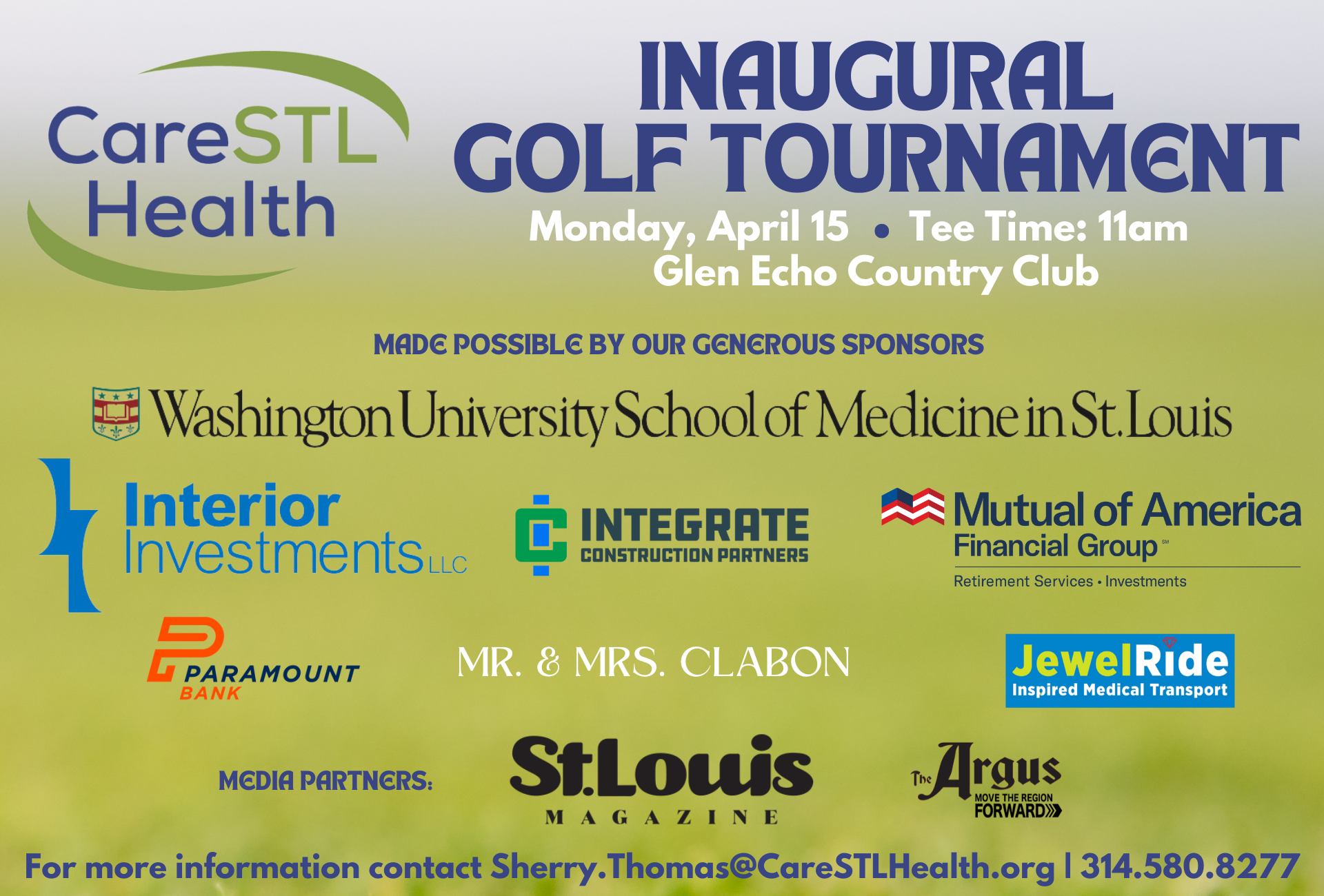 Inaugural Golf Tournament