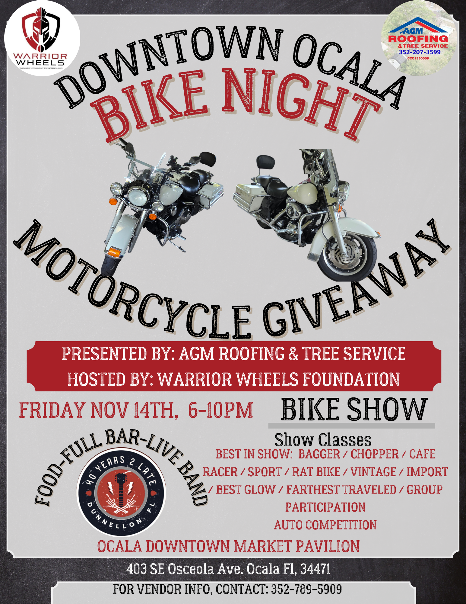 DOWNTOWN OCALA BIKE NIGHT BIKE & AUDIO COMPETITION | Warrior Wheels ...