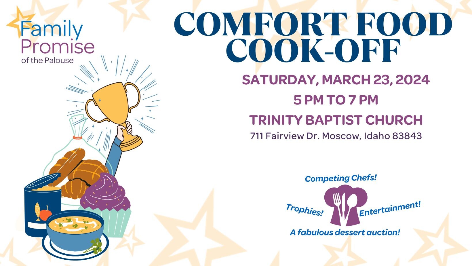 Comfort Food Cook-Off 2024 | Family Promise of the Palouse Inc