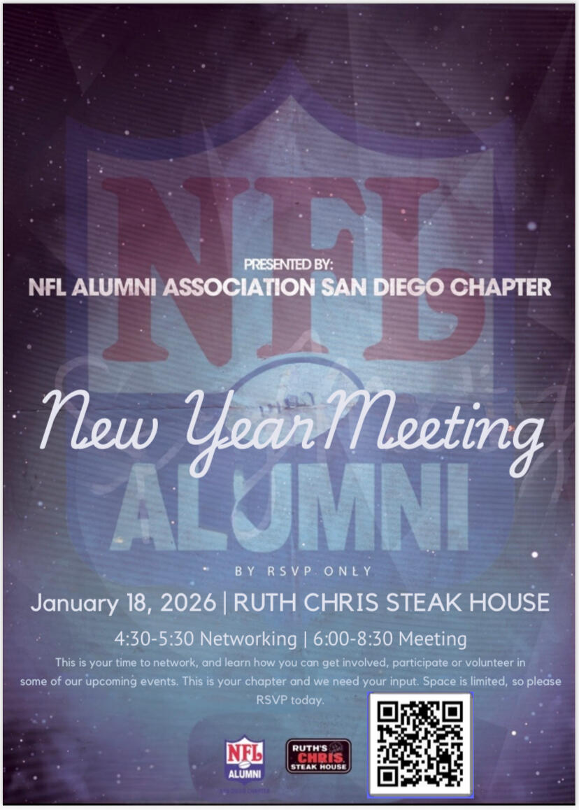 2026 NFLA ANNUAL DINNER | NFL Alumni San Diego Chapter