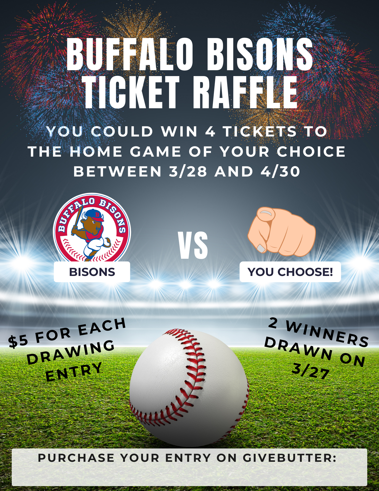 Buffalo Bisons Ticket Raffle to support Catholic Charities | SS Peter ...
