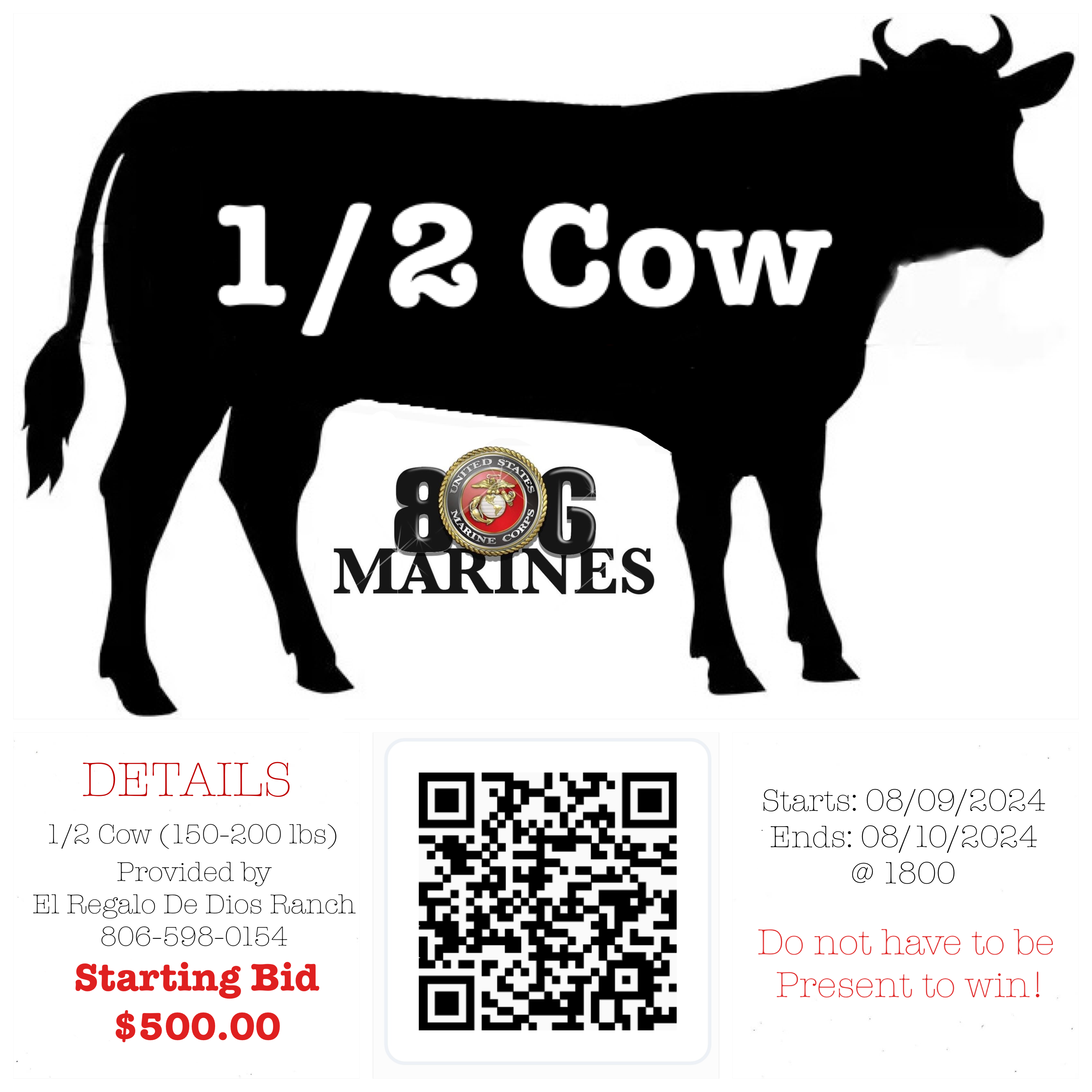 806 Marine - 1/2 a cow | 806 Marines