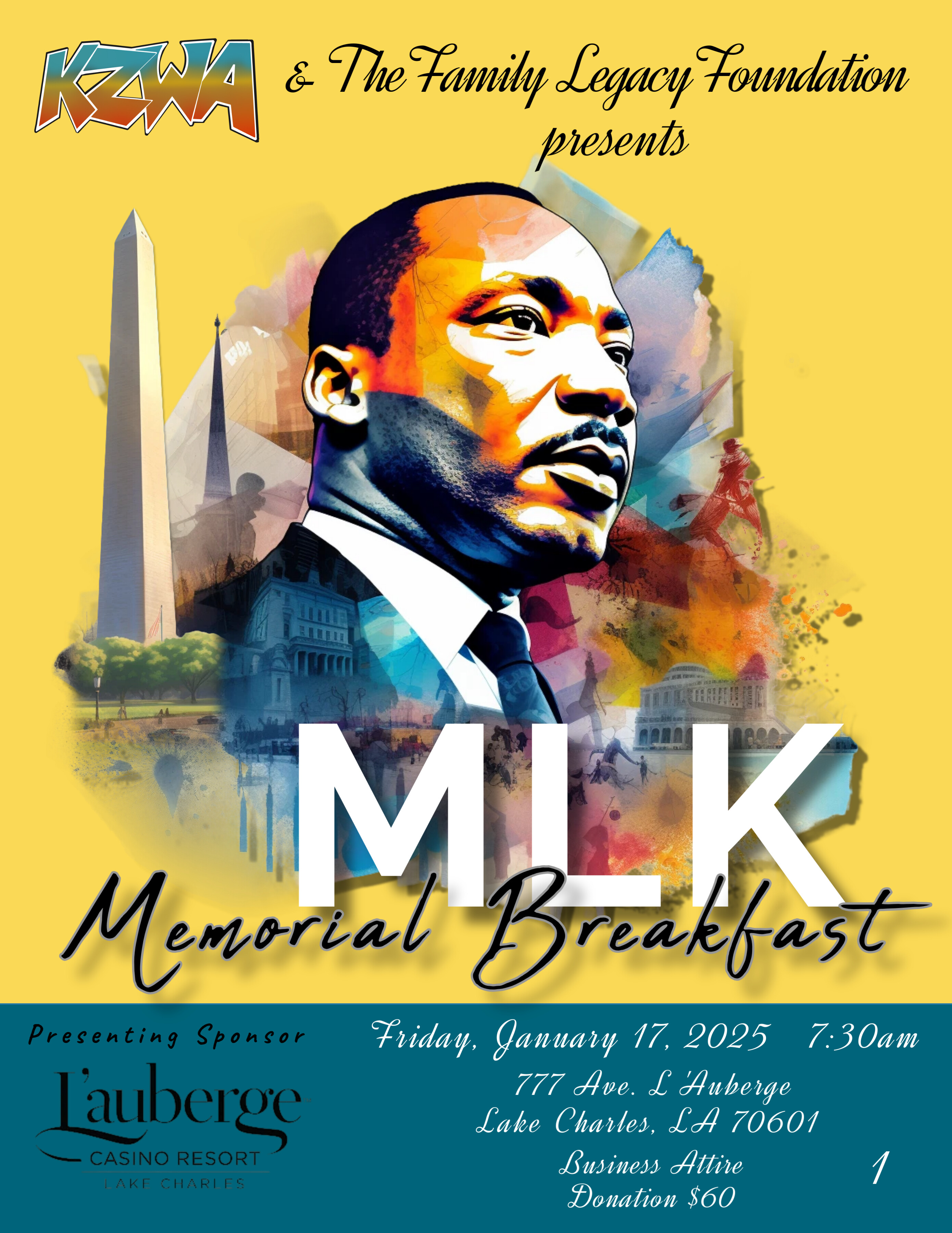 MLK BREAKFAST TICKETS