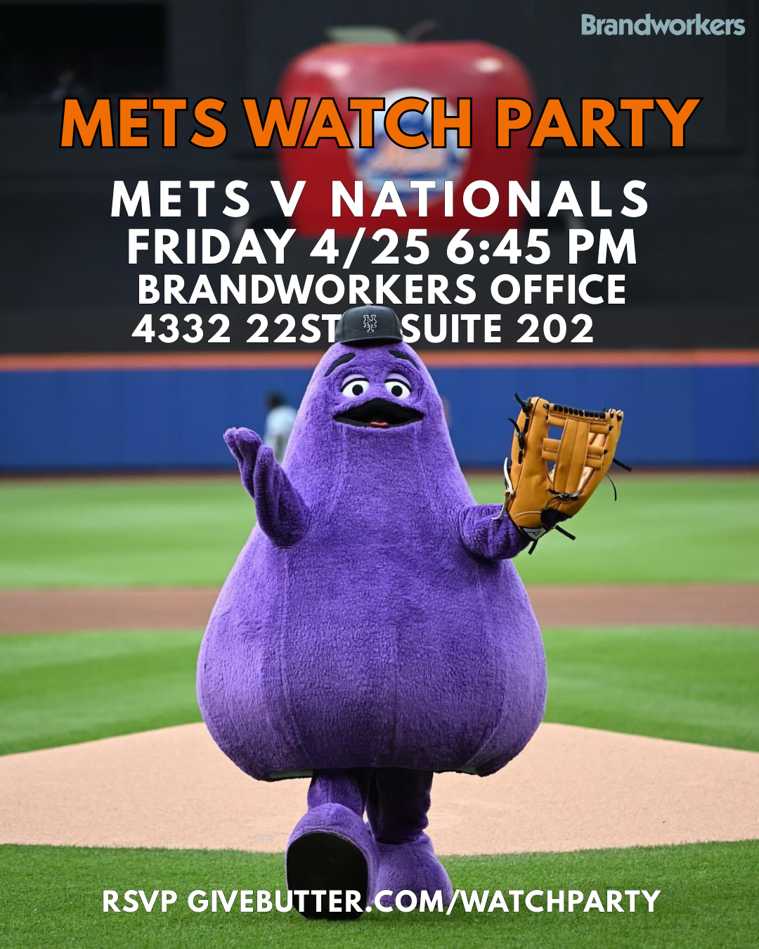 METS WATCH PARTY 4/25