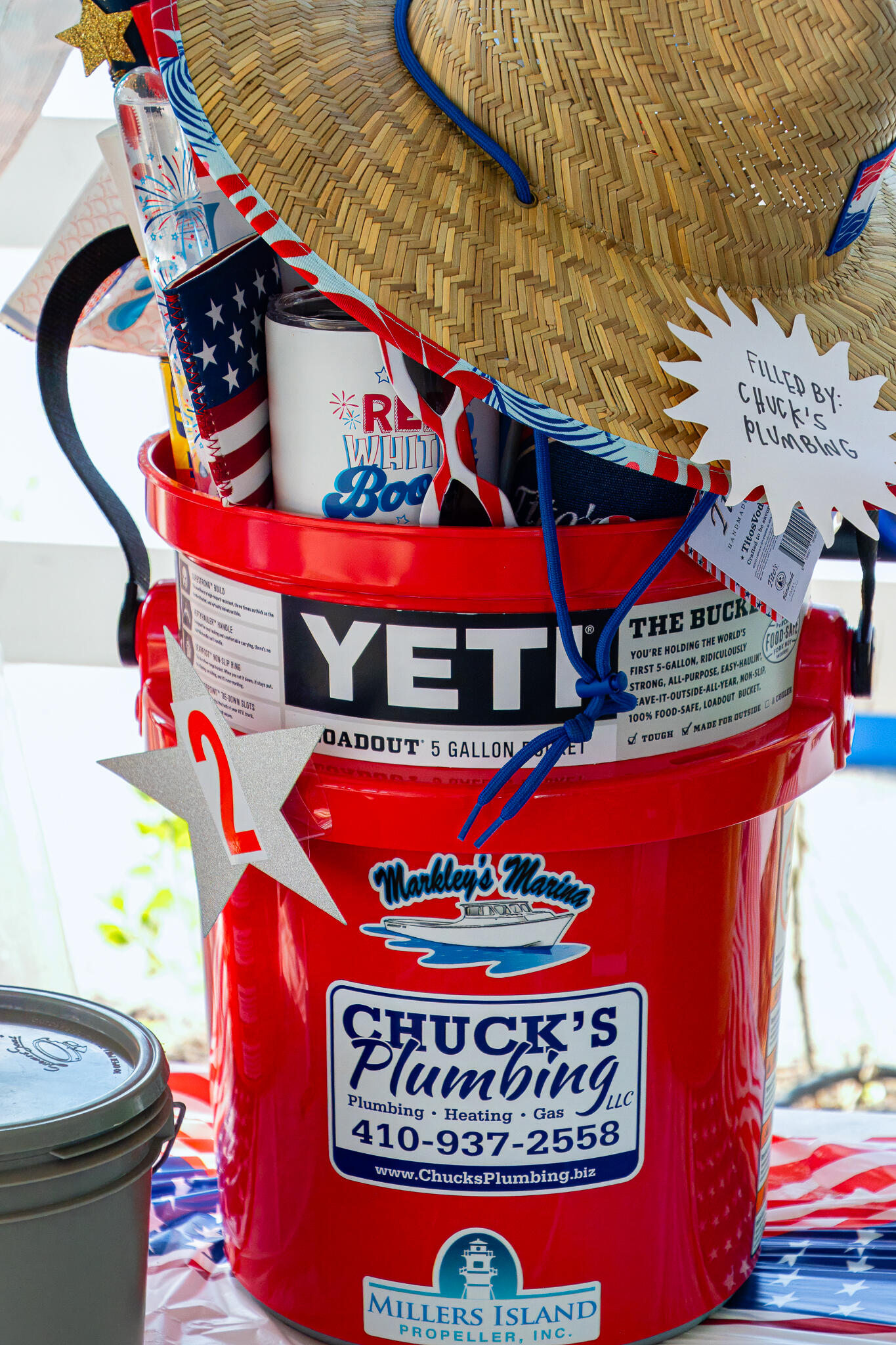2025 Fireworks Yeti Prize Bucket Auctions