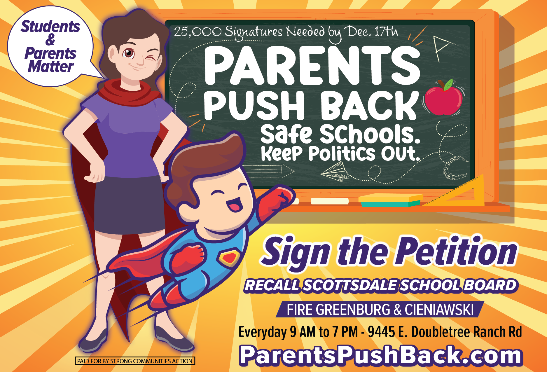 Parents Push Back! | Strong Communities Action