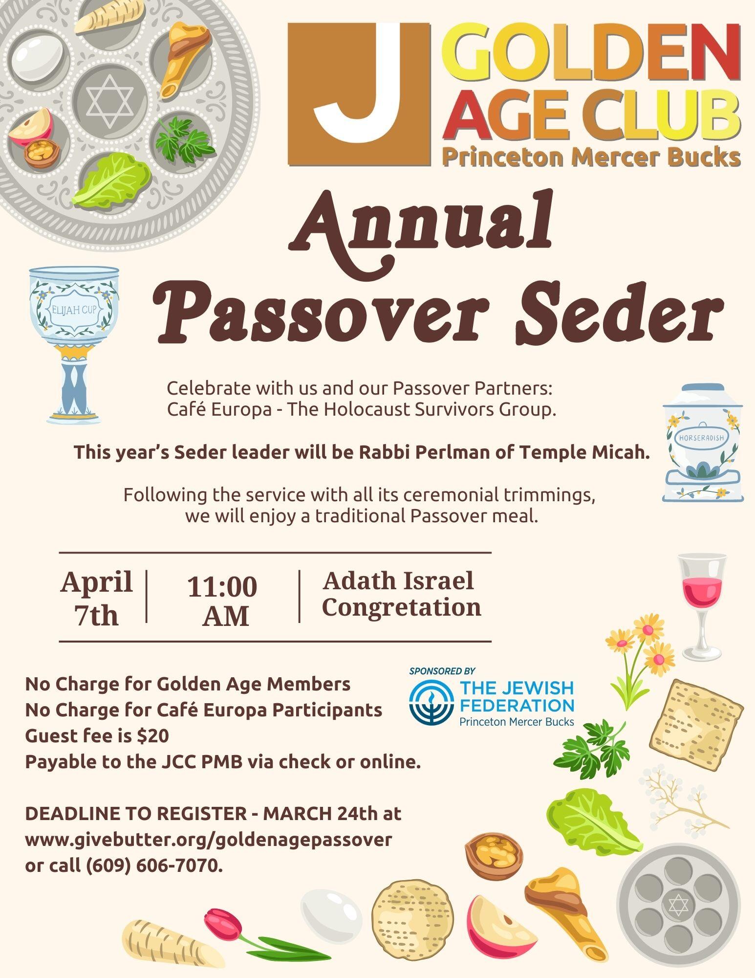 Golden Age Passover Seder