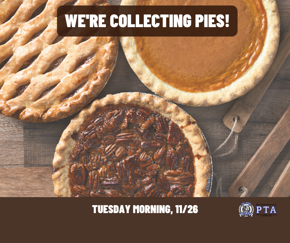 Staff Appreciation Pies - November 2024