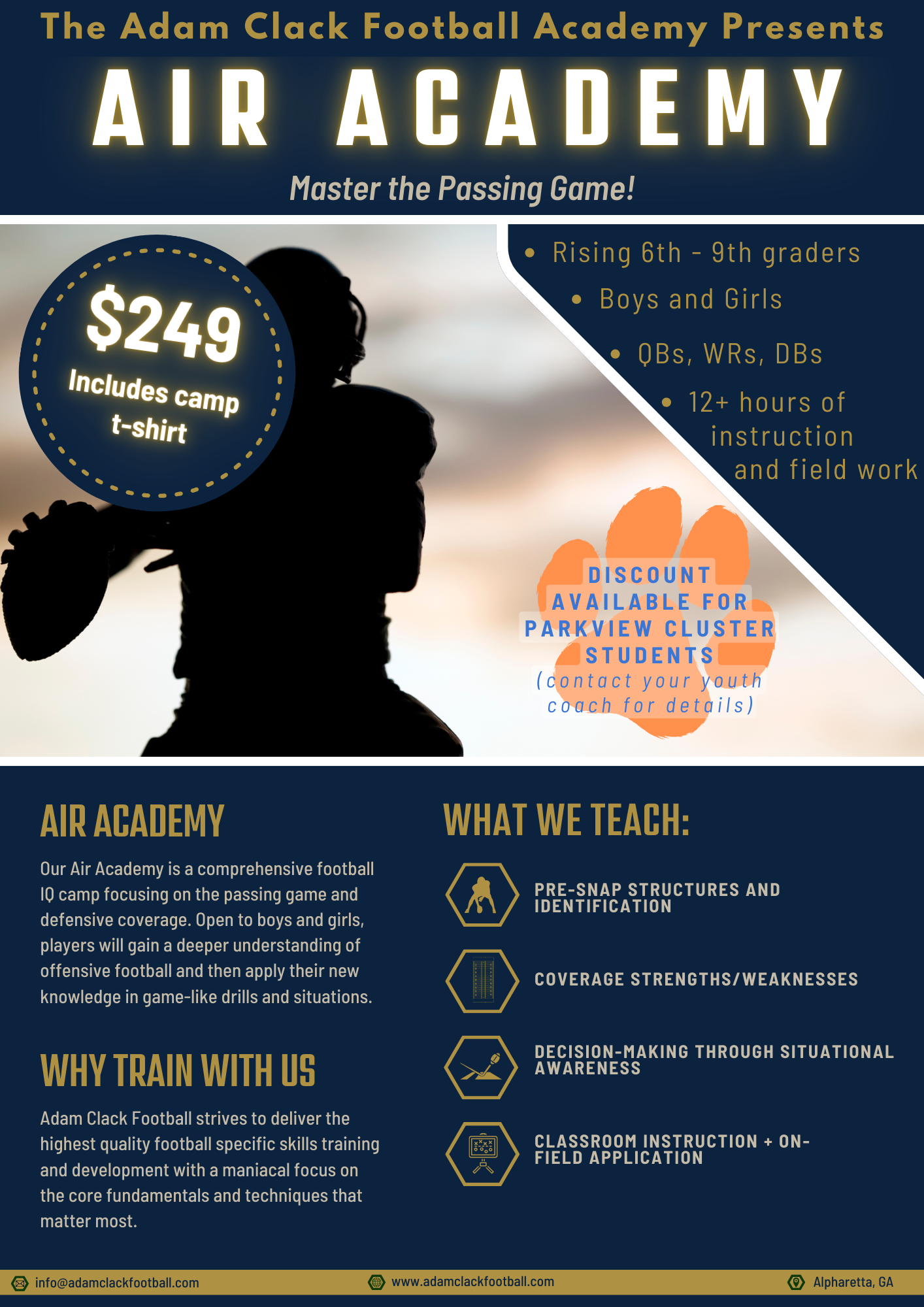 Air Academy June 2025 | The Adam Clack Football Academy