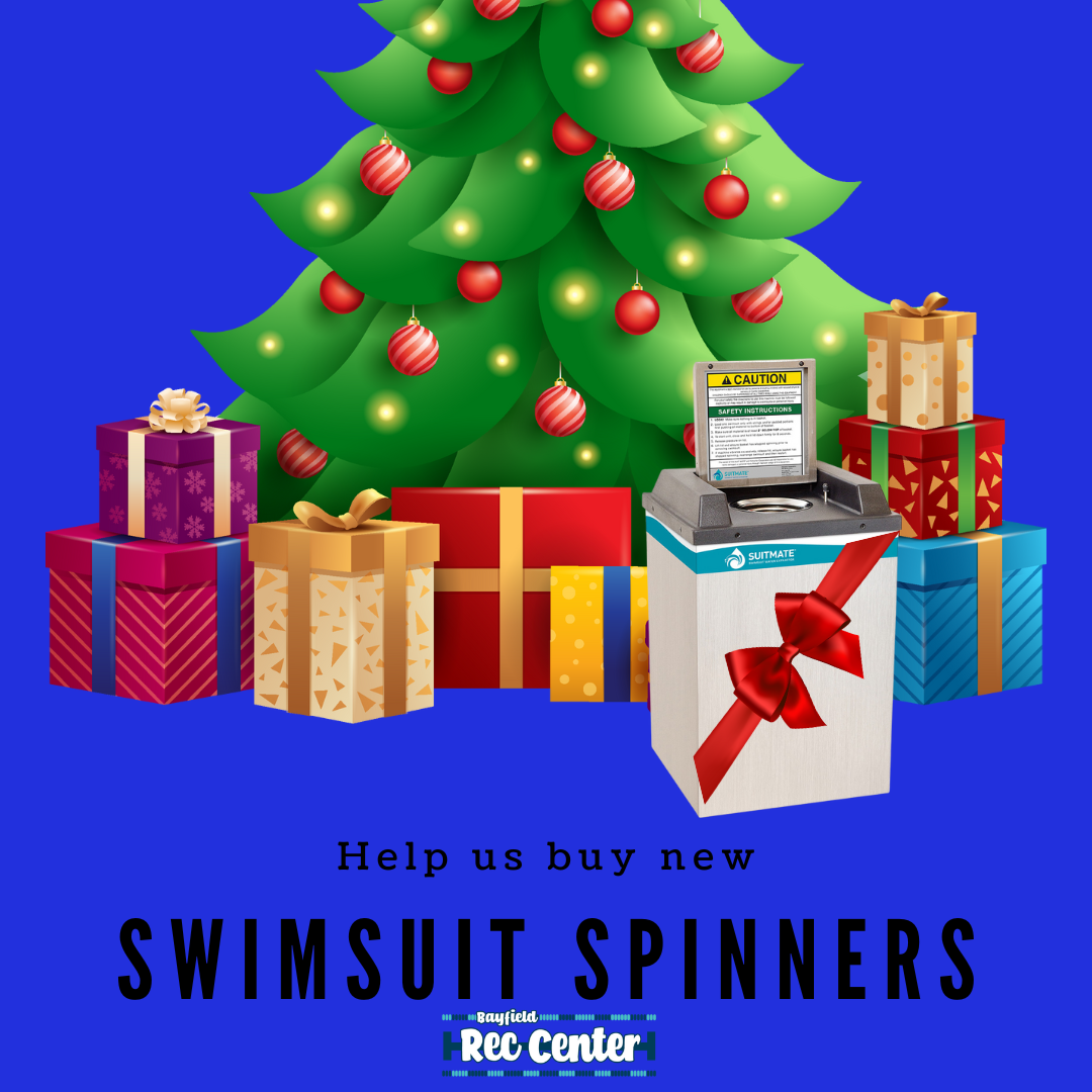 Swimsuit Spinners for the Bayfield Rec Center