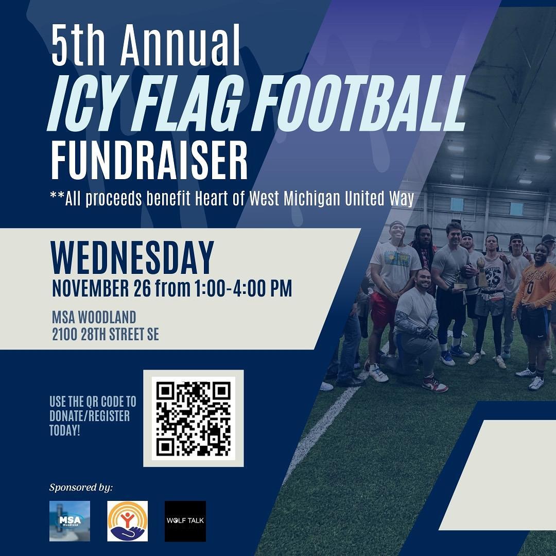 5th Annual Icy Flag Football Fundraiser