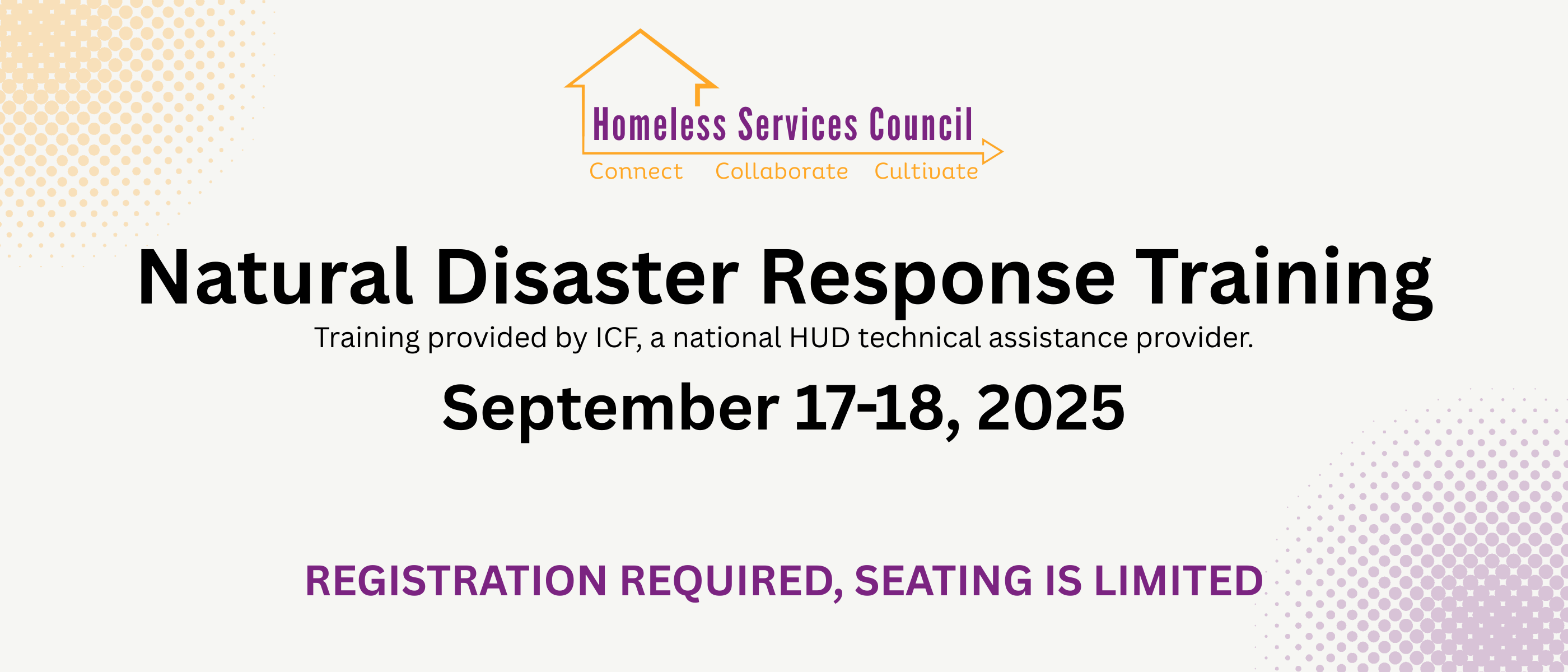 September Natural Disaster Response Training | TREASURE COAST HOMELESS ...