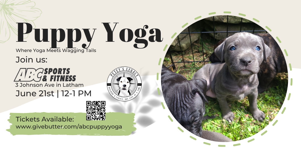 Puppy Yoga - June 21st
