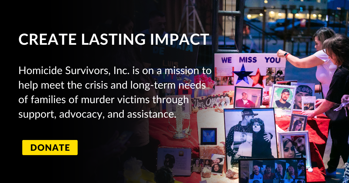Giving Tuesday 2023 | Homicide Survivors, Inc.