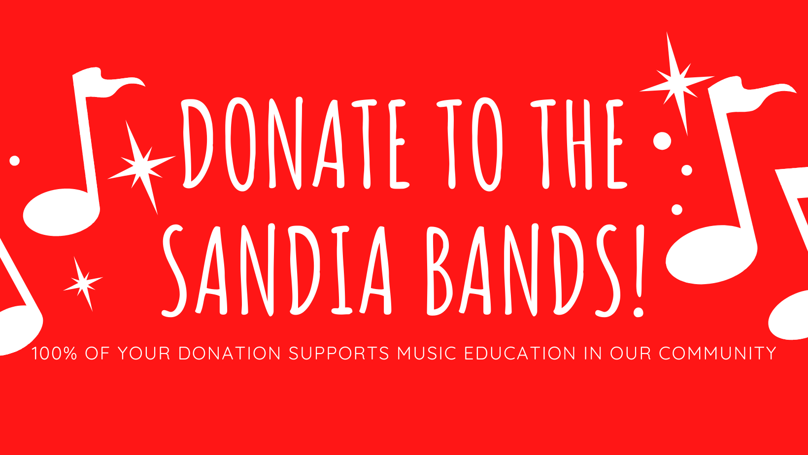 Make a Donation to the Sandia Band Program
