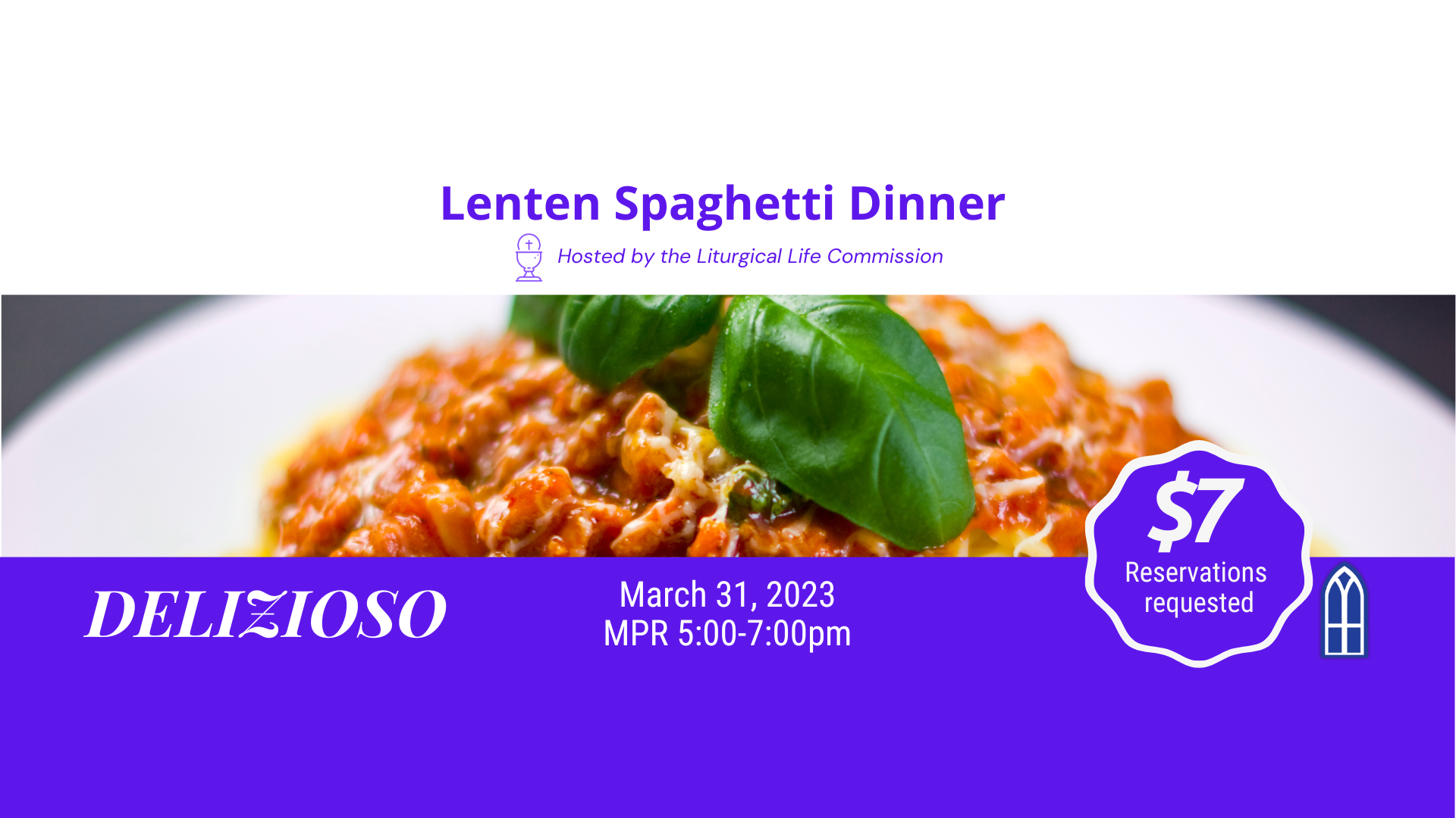 Lenten Pasta Dinner 2023 | Ascension Catholic Church