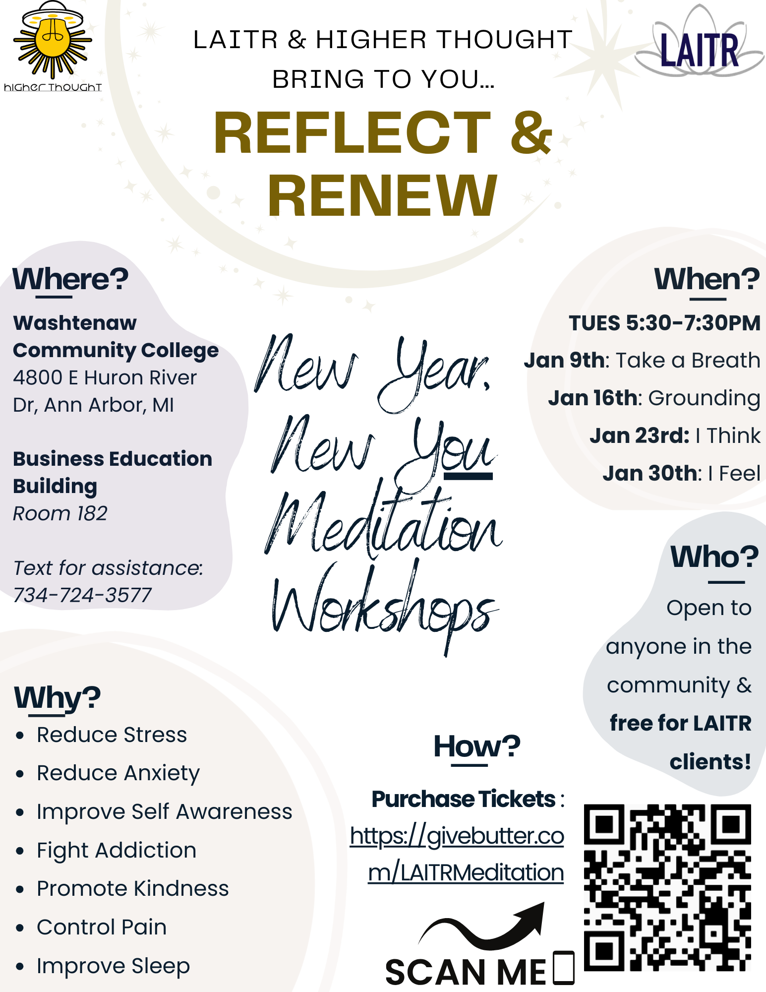 Reflect & Renew Meditation Events | Life After Incarceration ...