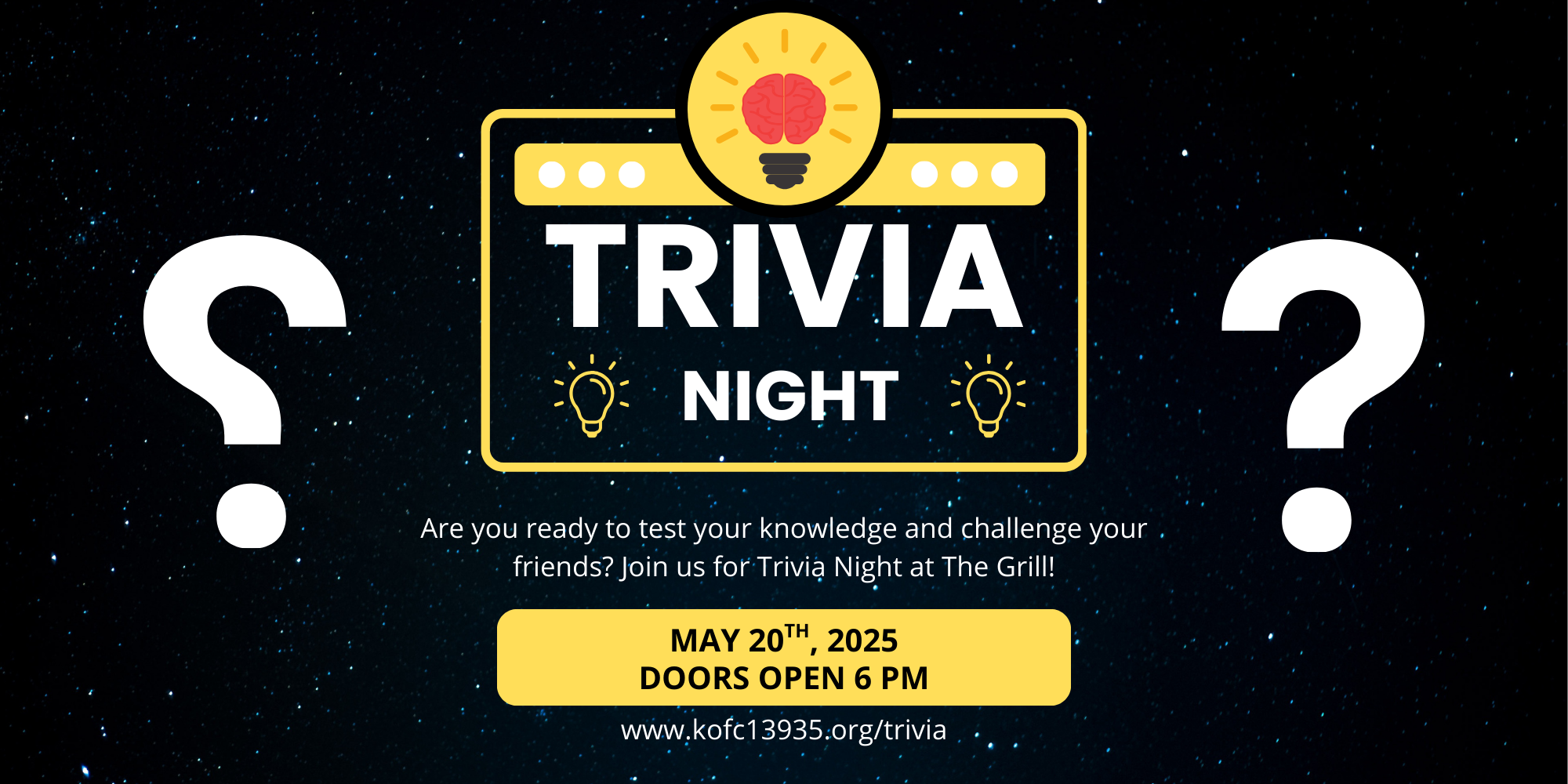 2025 Spring Trivia Night