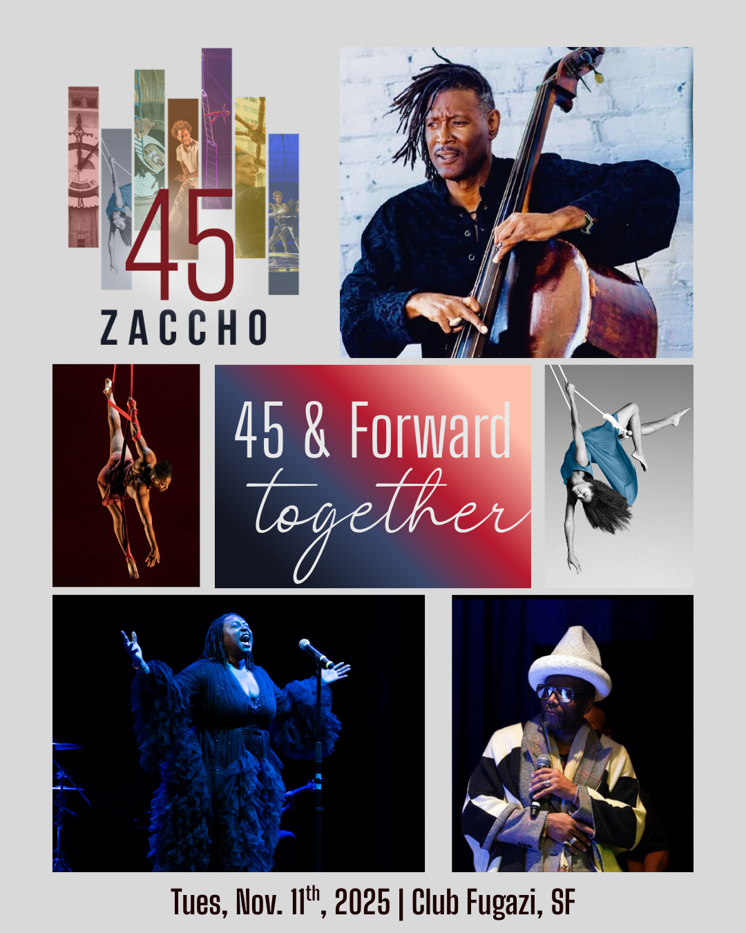 Zaccho's 45th Anniversary Celebration & Benefit | ZACCHO SF
