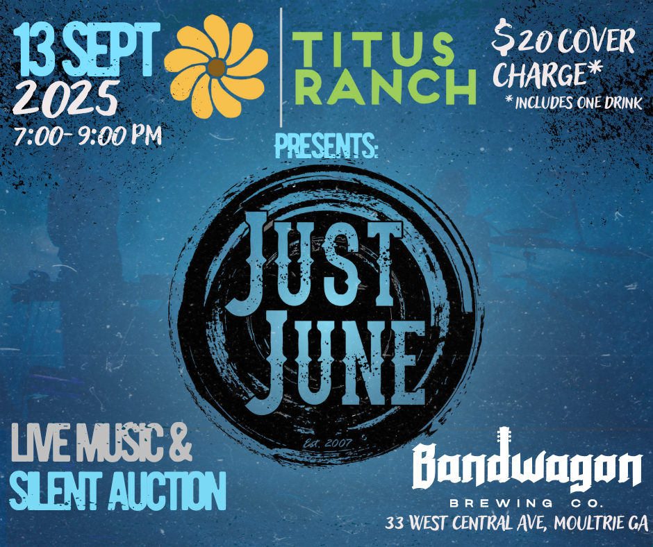 Just June benefit concert at Bandwagon Brewing Co | Titus Ranch Inc
