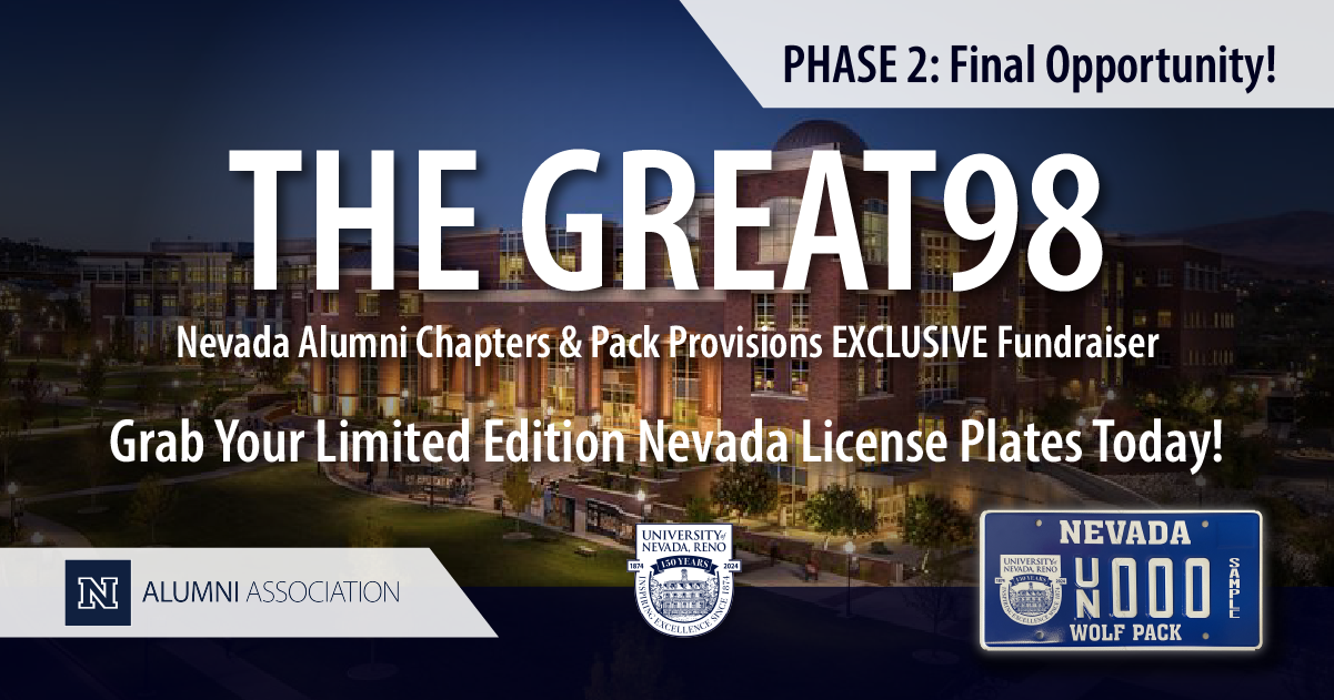 The Great98: Legacy Celebratory License Plates