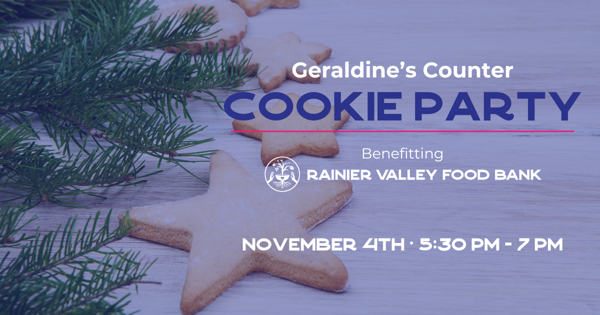 2024 Cookie Party - Night of Sales | RAINIER VALLEY FOOD BANK