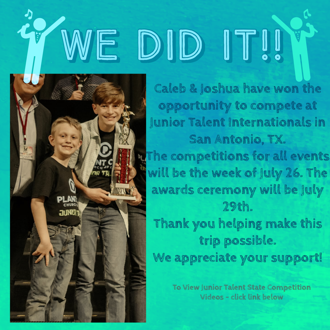 Caleb & Joshua - Junior Talent - International - San Antonio, TX