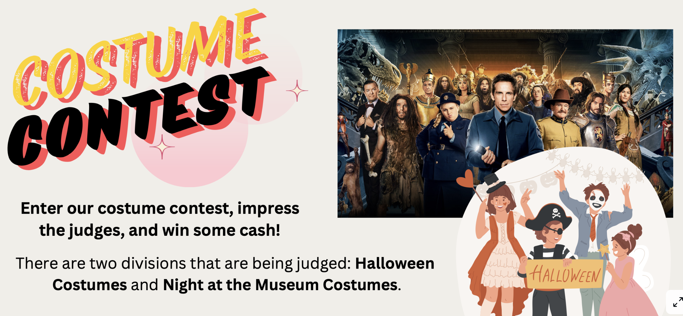 Costume Contest | A Night at the Museum | Muddy River Opera CO