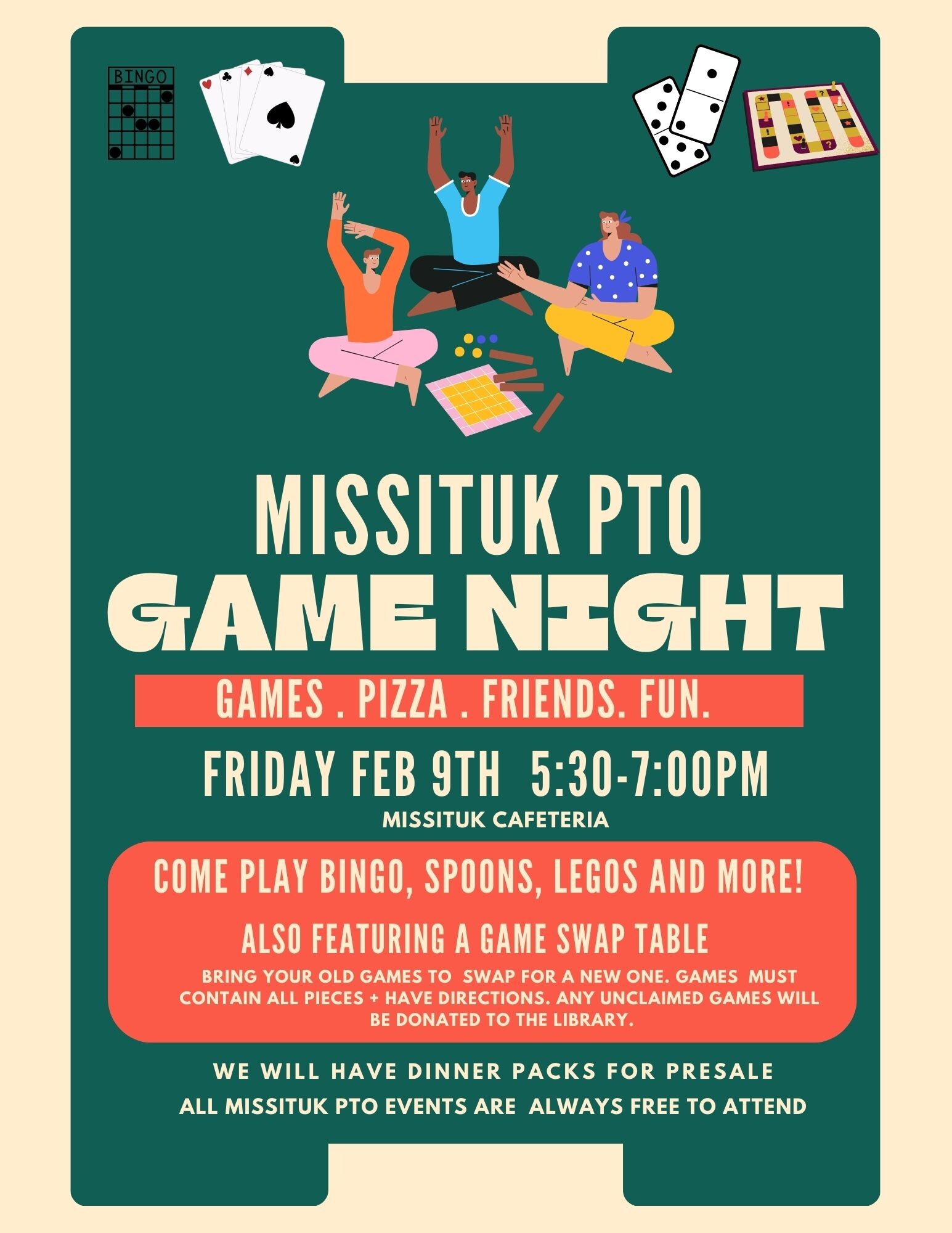 Game Night Dinner Packs