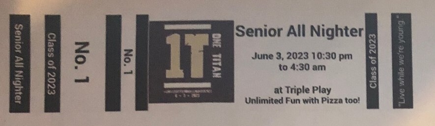 SAN at Triple Play- Tickets