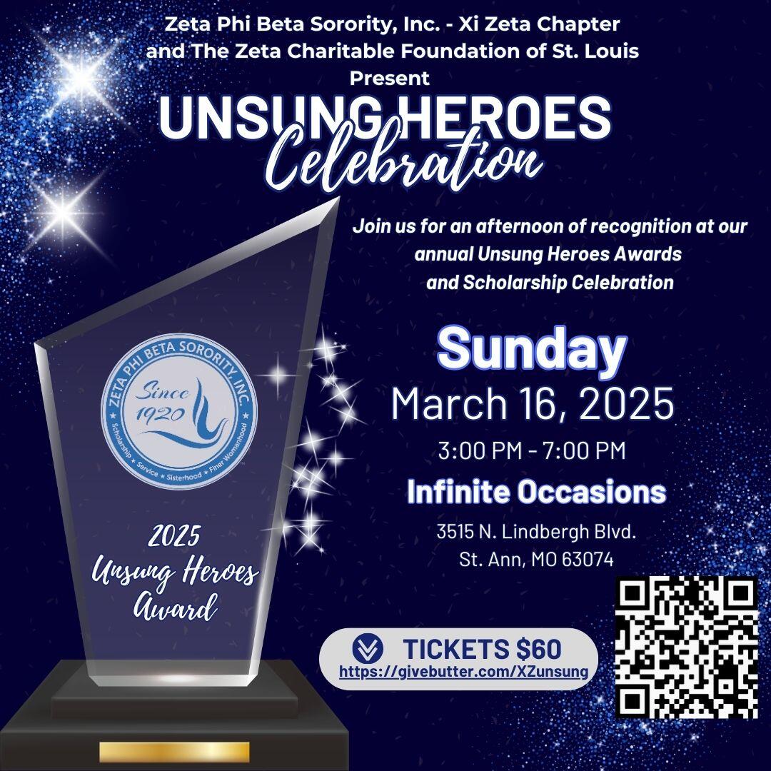 Unsung Heroes Awards and Scholarship Celebration | Zeta Phi Beta ...