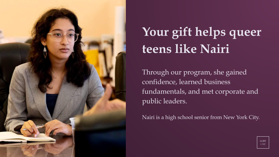 Support Our LGBTQ Youth Program