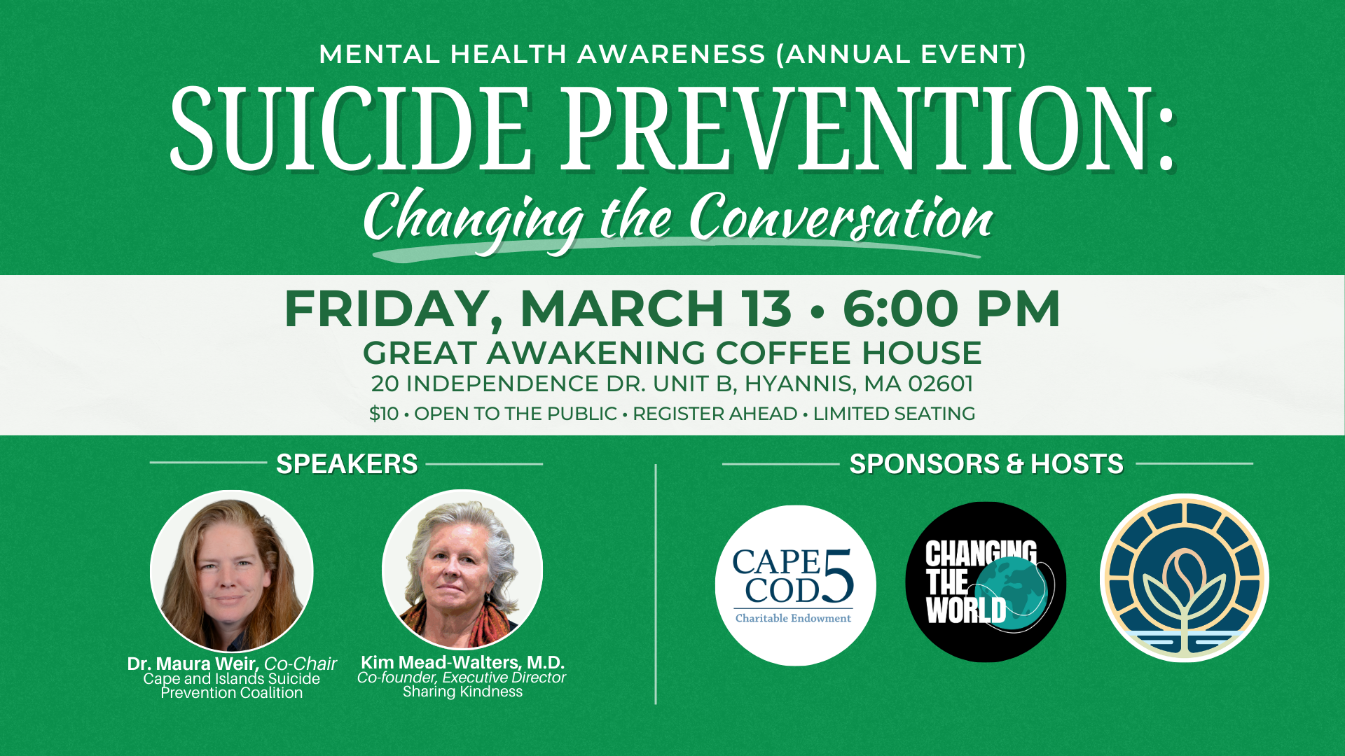 Mental Health Awareness Event 2026 | Changing the World