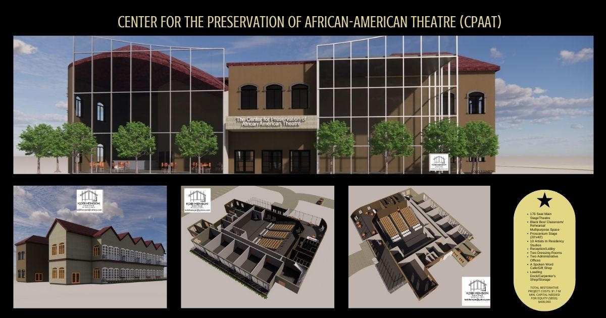 Center For The Preservation Of African American Theatre CPAAT Capital Center For The Preservation Of African American Theatre CPAAT Capital
