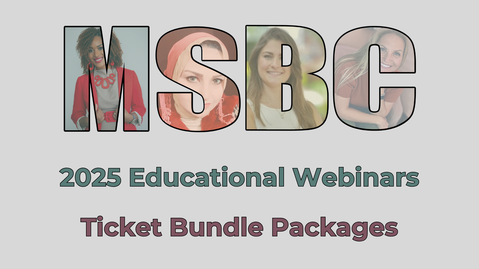 2025 Educational Webinar Bundle Rates