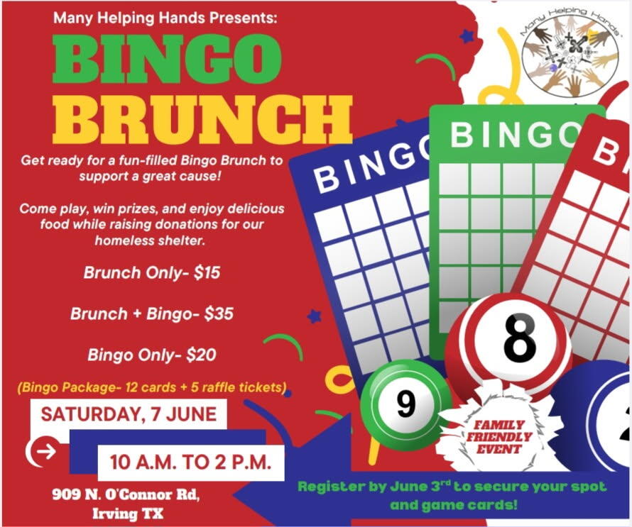 MHH Bingo & Brunch | MANY HELPING HANDS
