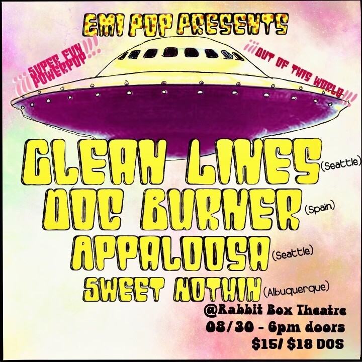 Emi Pop Presents Rocanrol with Clean Lines, Doc Burner, Appaloosa ...