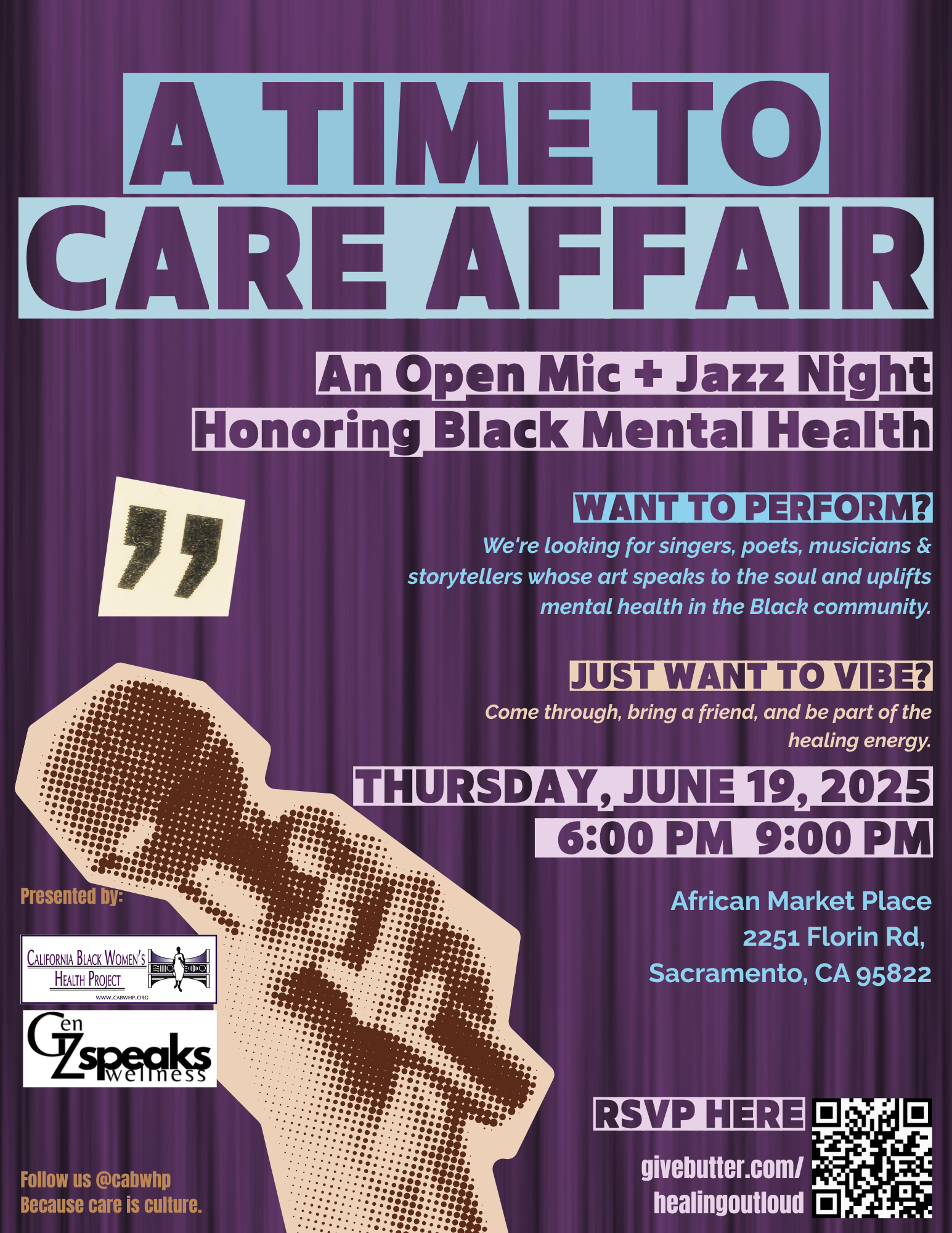 A Time to Care Affair: Healing Out Loud