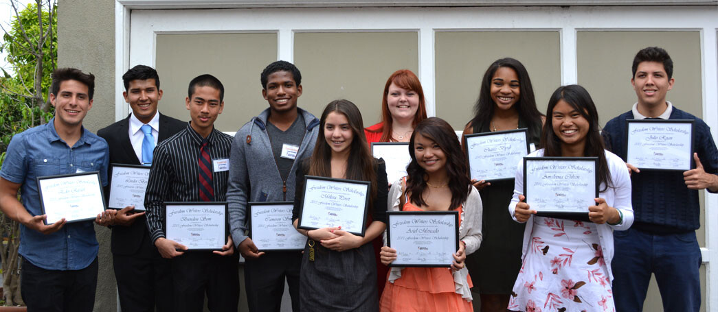 Donate to the 2023 Freedom Writers Foundation Scholarship Today