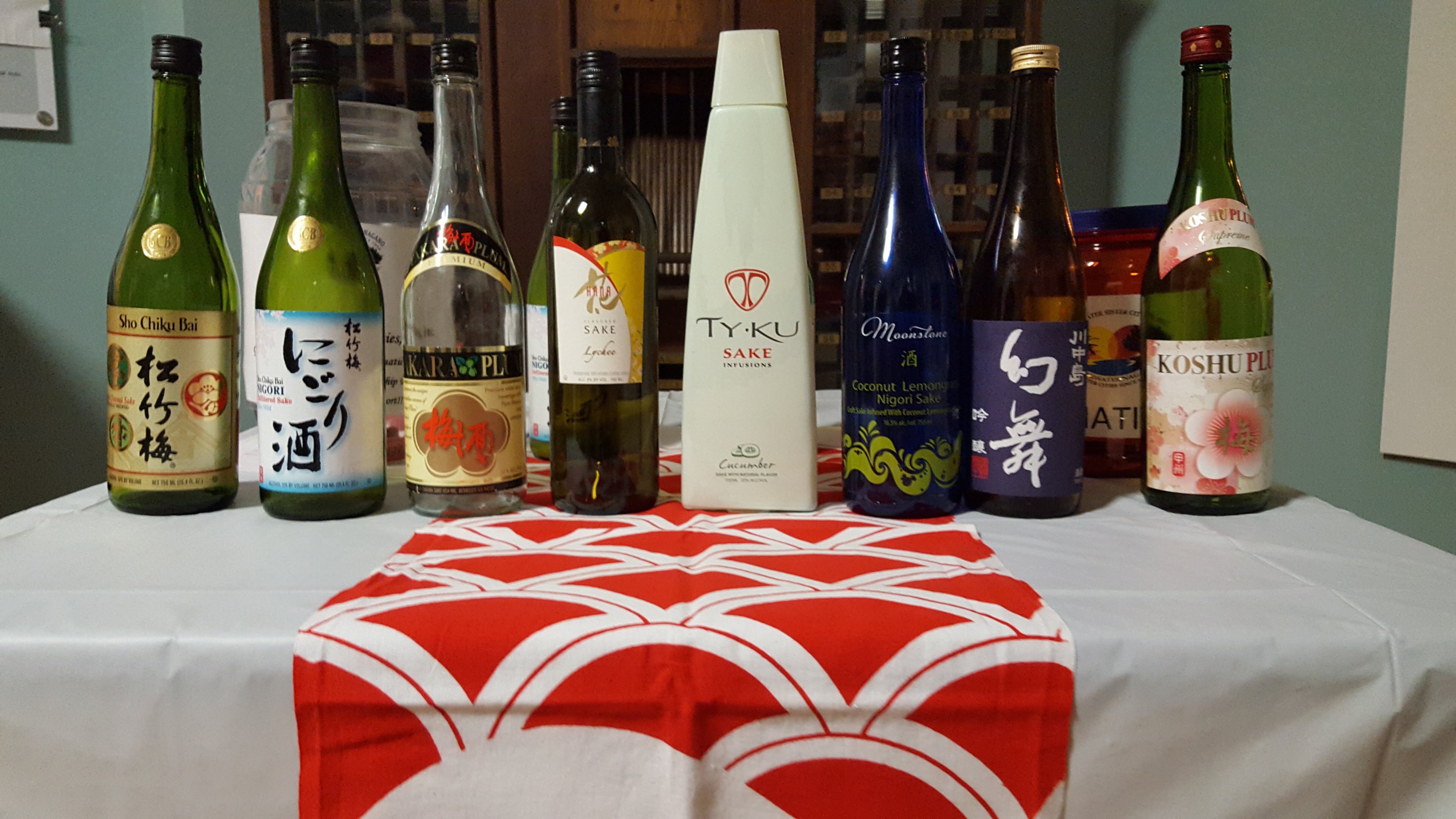 Kanpai! A Night of Japanese Sake Tasting