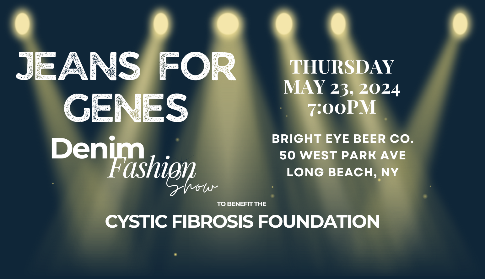 Jeans for Genes Denim Fashion Show