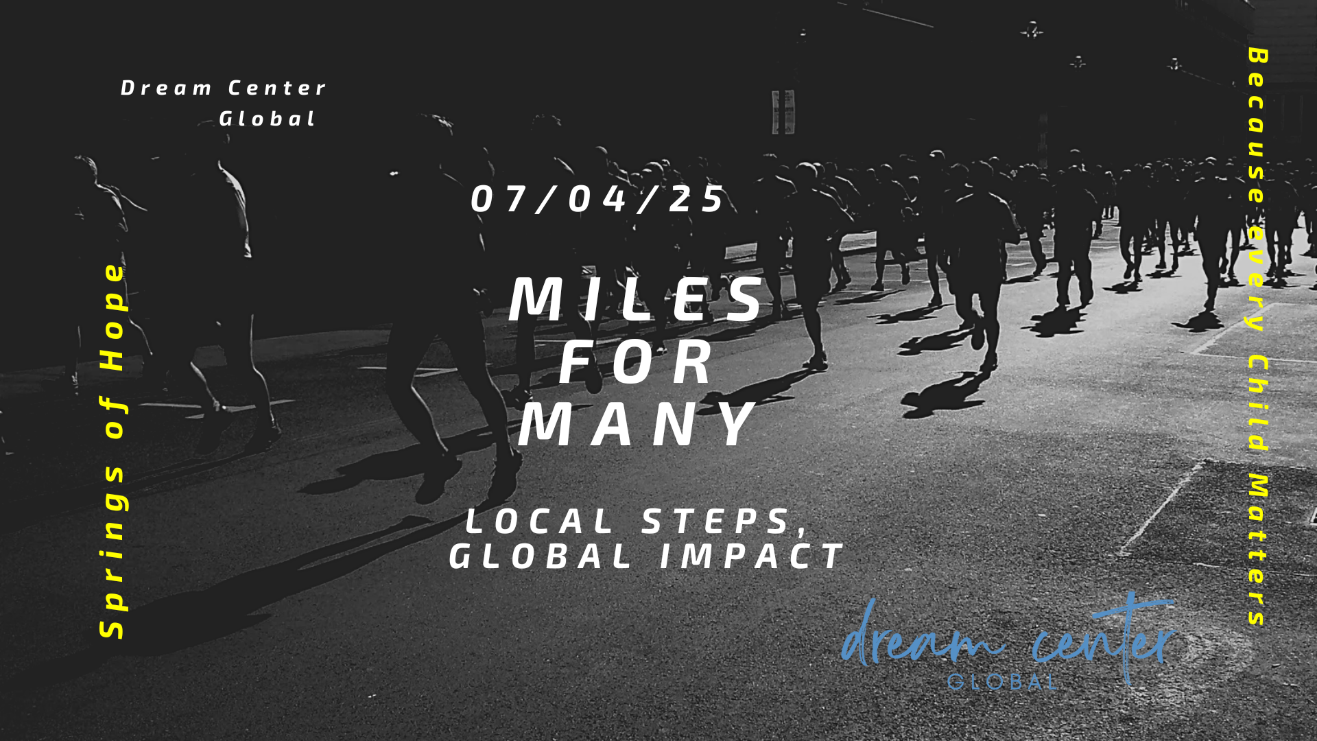 Local Steps, Miles for Many